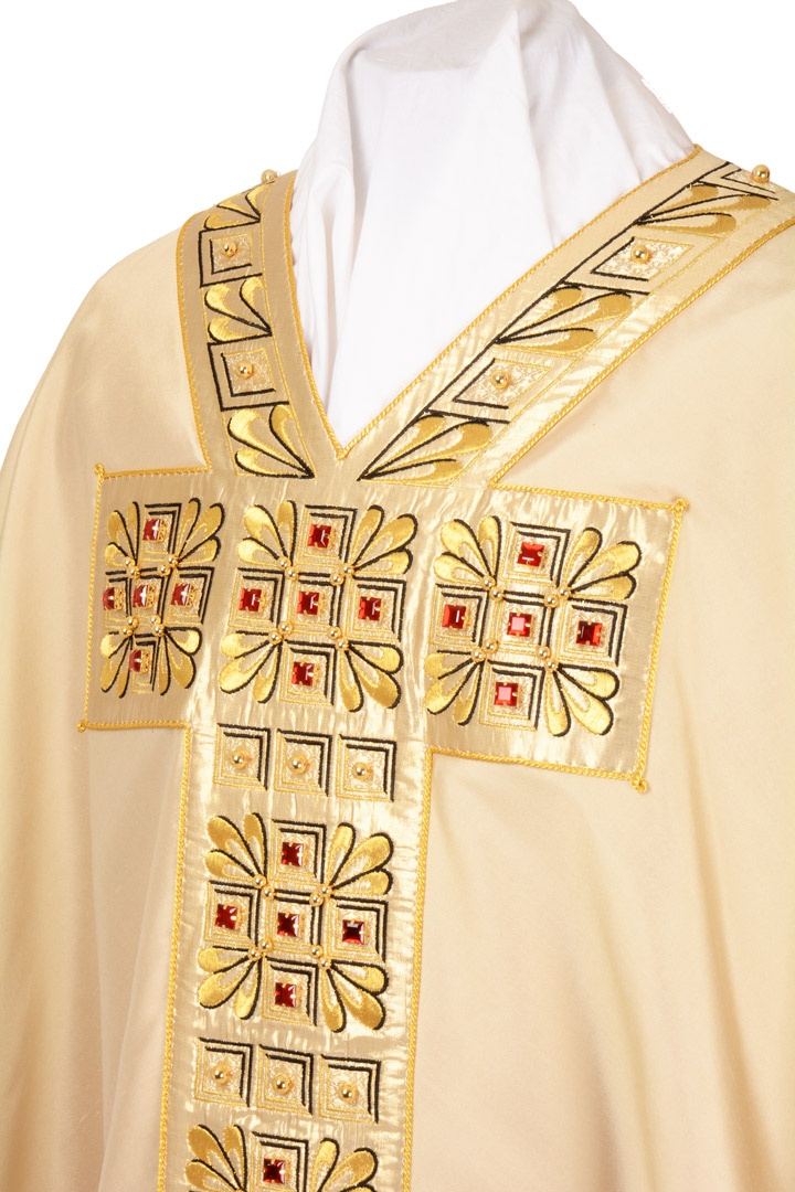 Casula C175A Bianca Pura Seta | Pietrobon Bruno Arredi Sacri