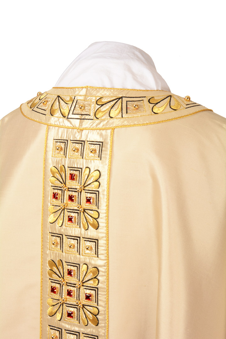 Casula C175A Bianca Pura Seta | Pietrobon Bruno Arredi Sacri