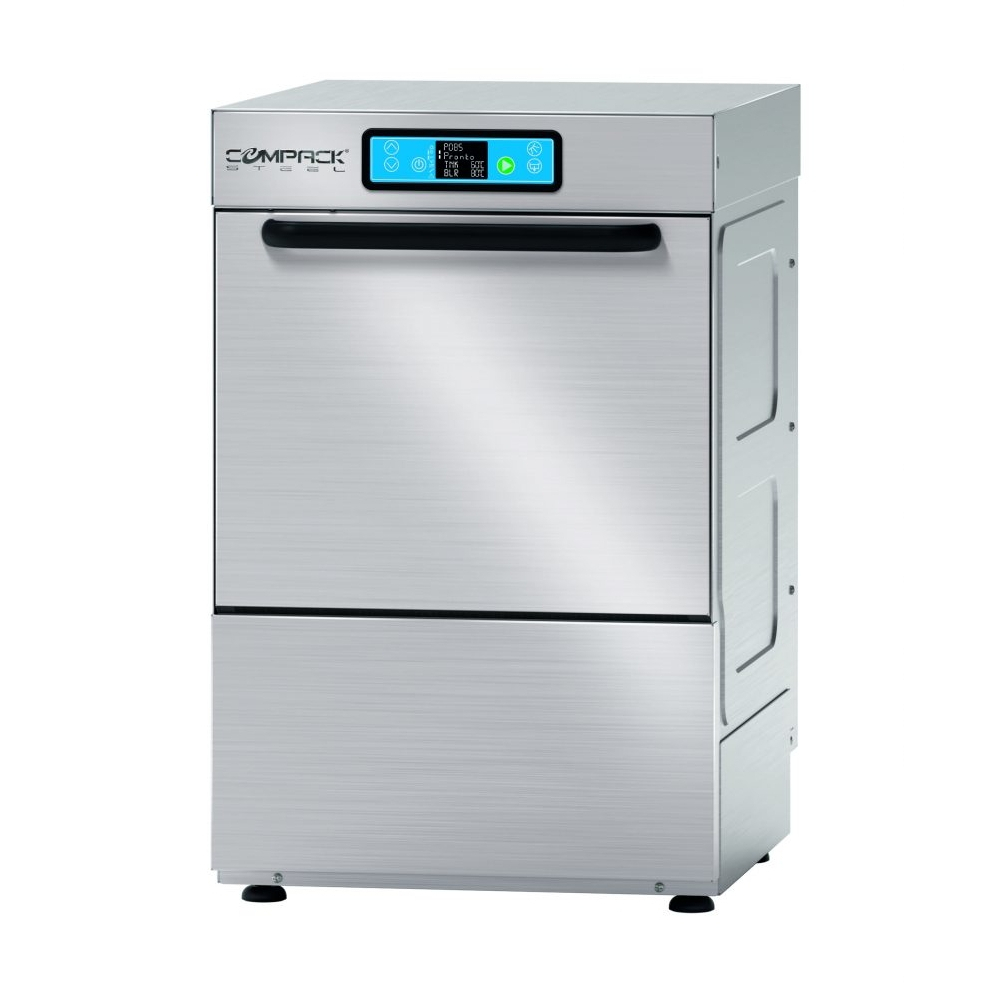 Lavabicchieri Compack PL29E con Cesto 40cm e Addolcitore Automatico