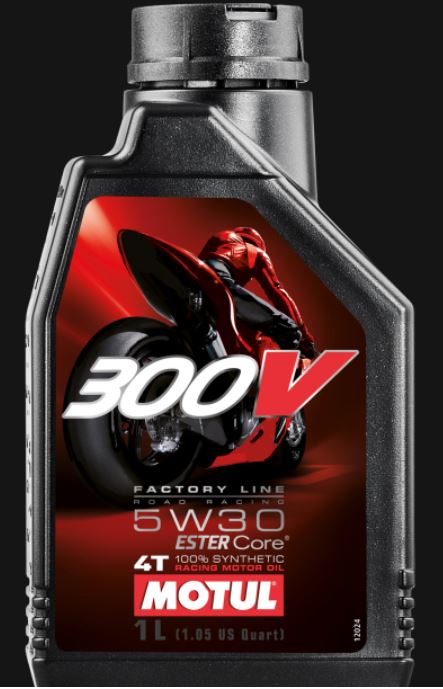 OLIO MOTUL 300V FACTORY LINE ROAD RACING SAE 5W30 4 TEMPI SINTETICO 100% | Guidomoto ...