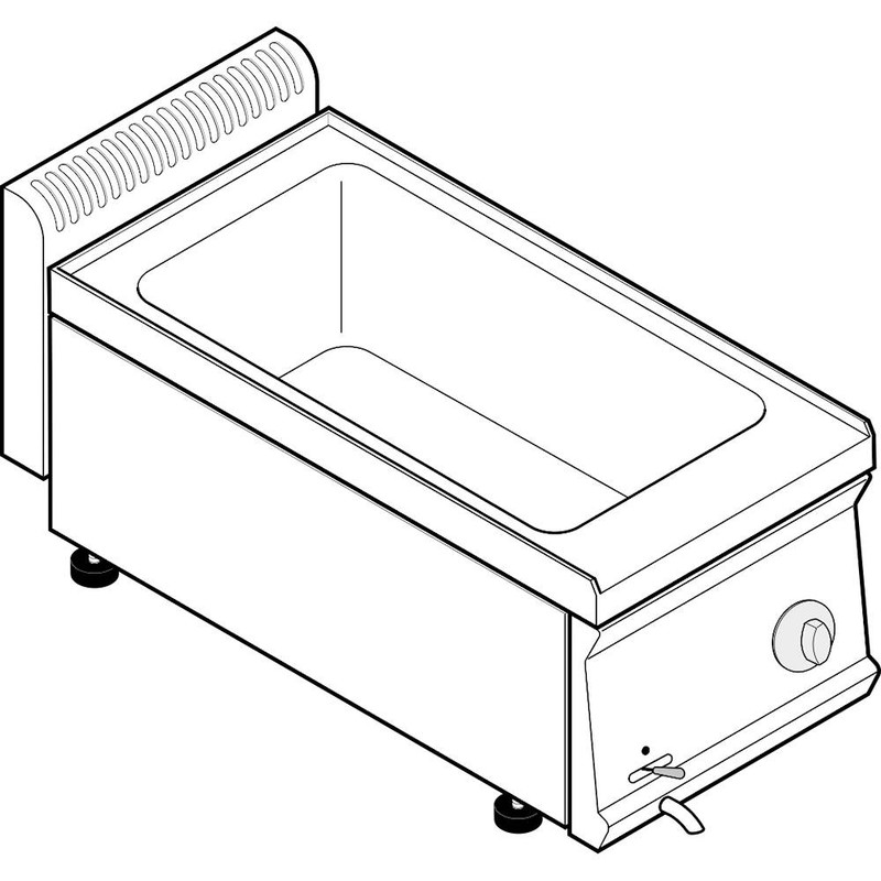 Bagnomaria da Banco BM35E7 - S70 - 1 Vasca GN1/1