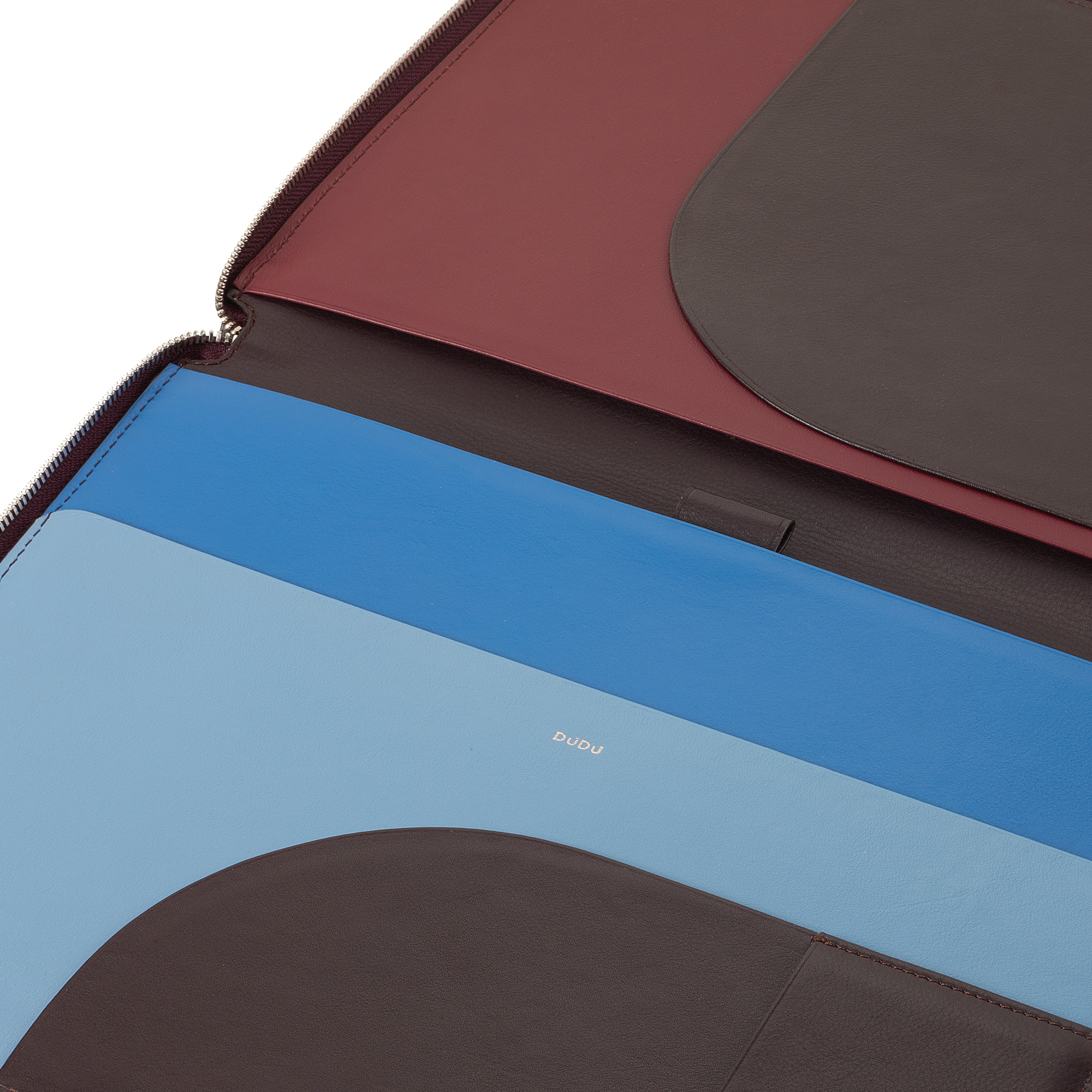 DuDu Colorful - Document Holder - Burgundy | LaBorsetteria.com