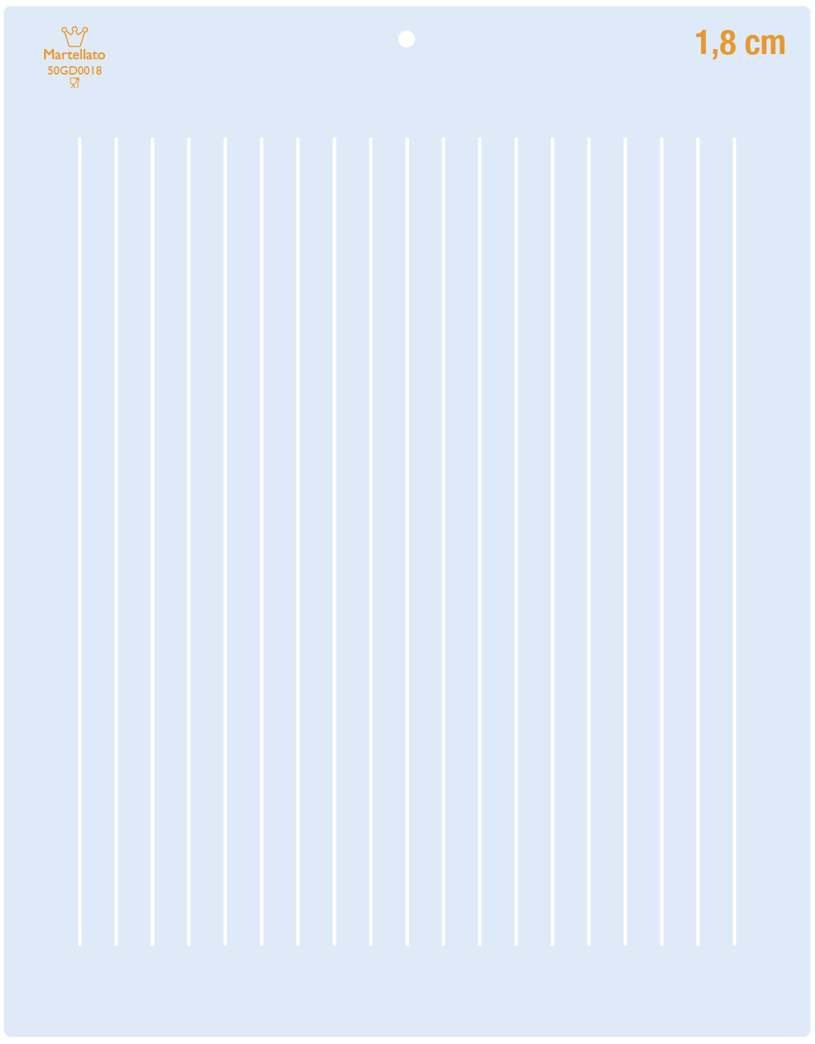 Cutting Jig | 1.5 cm | Martellato | Martellato