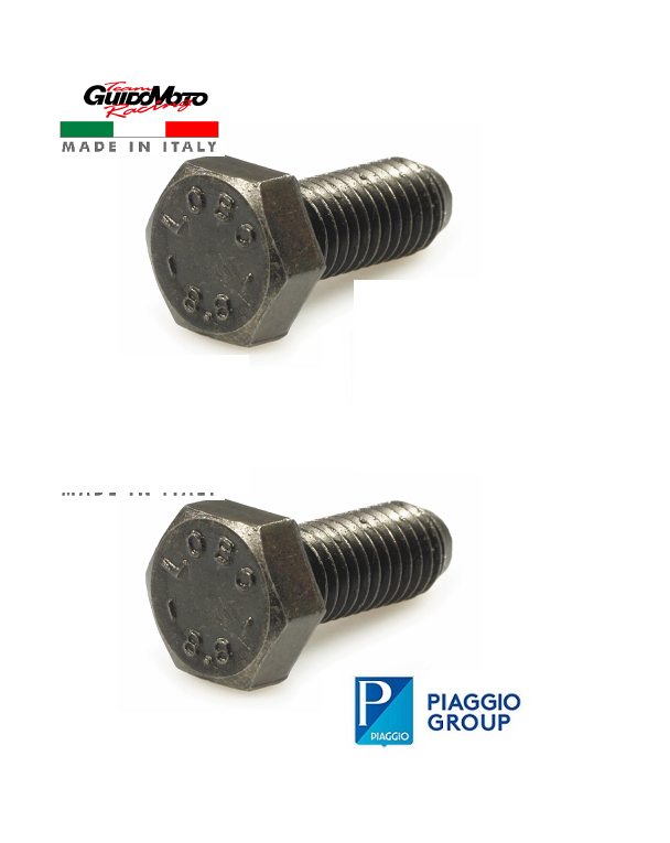 BULLONI Ø 8 X 22 PIASTRA AMMORTIZZATORE ANTERIORE VESPA PX PK S LX ...