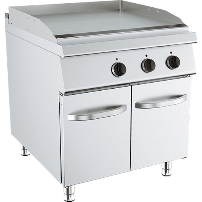 Fry Top Elettrico Monoblocco Giavazzi G9I200E - Piastra Inox Liscia ...
