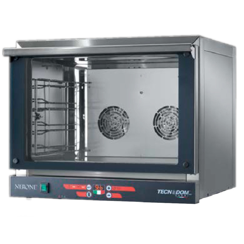 Forno a Convezione Tecnodom FED04NEGNV - 4 Teglie GN1/1