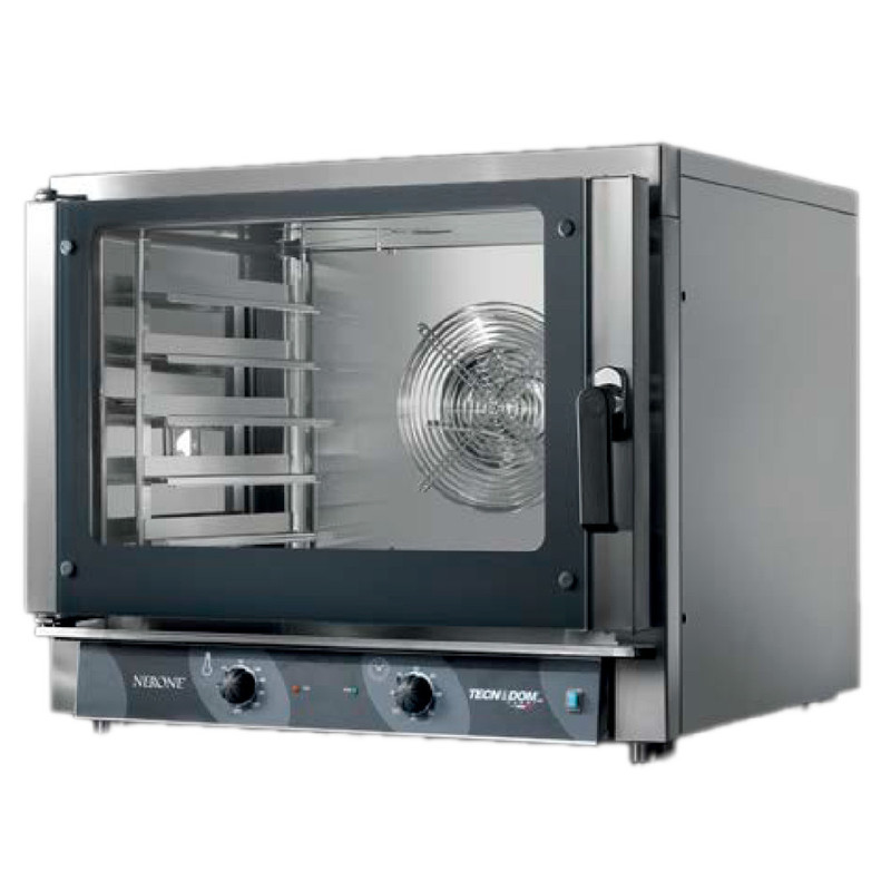 Forno a Convezione Tecnodom FEM05NEMIDV - 5 Teglie GN1/1 o 60x40 cm