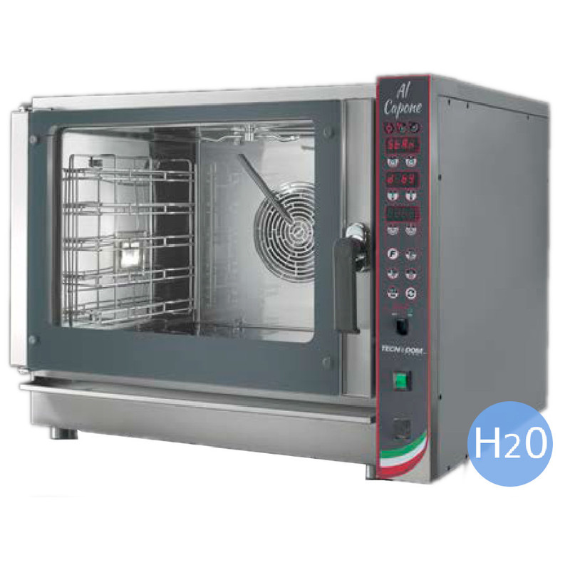 Forno a Convezione Tecnodom FECLDL05VH20LAV - 5 Teglie GN1/1 o 60x40 cm ...