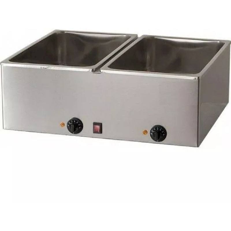 Bagnomaria Da Banco Amitek BM221 - 230 V - Potenza 1000 + 1000W