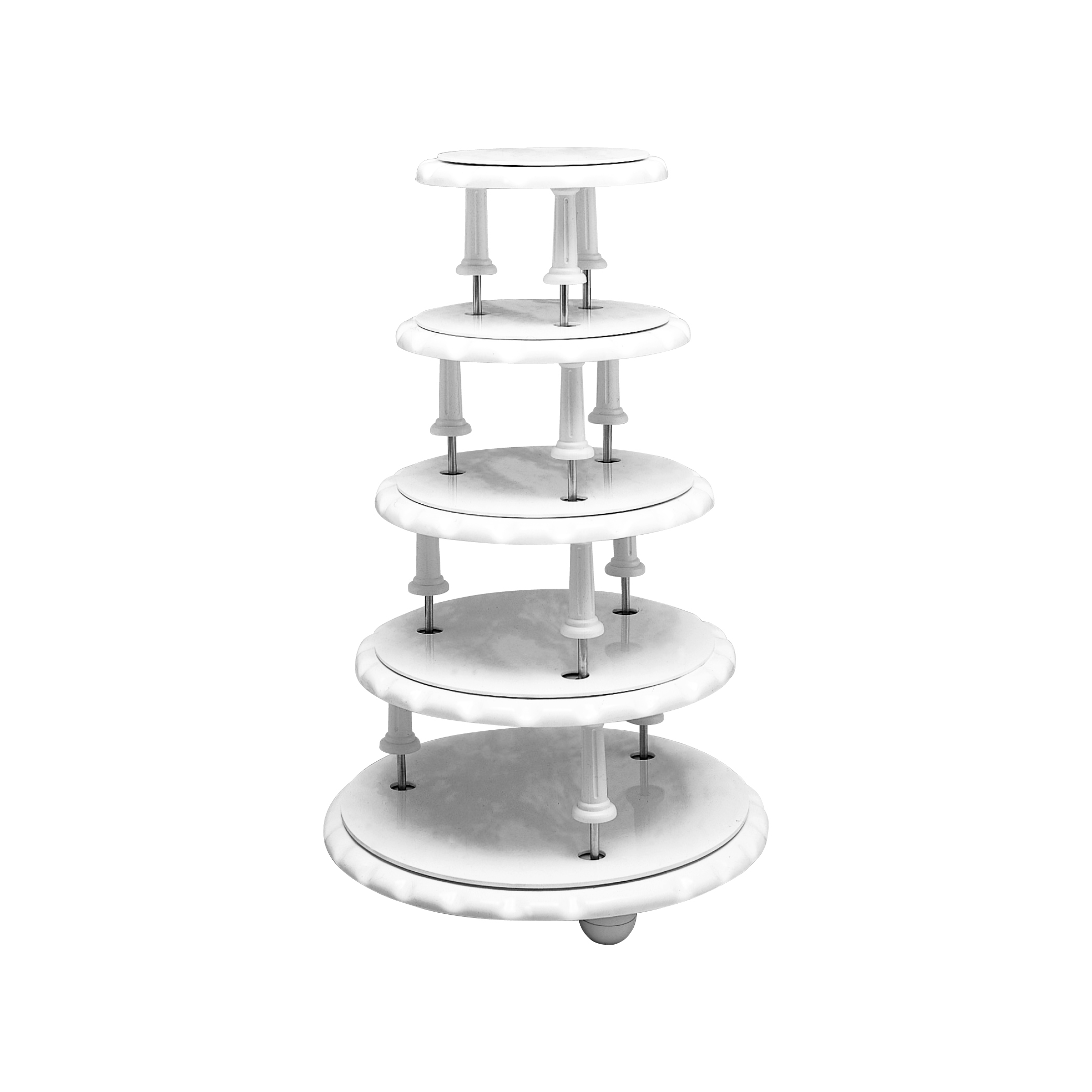 Circle cake stand (with fountain arrangement) - Martellato | Martellato