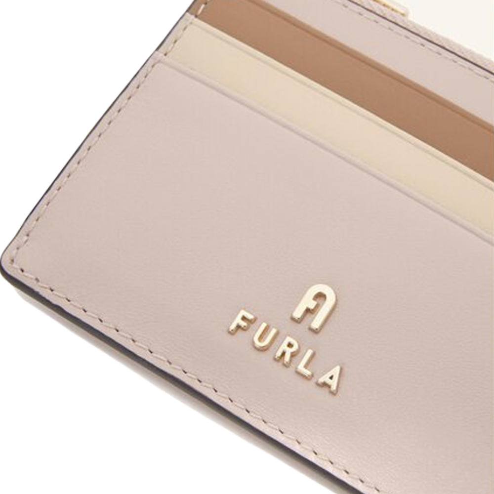 Furla Camelia Porta carte Corolla+Ballerina I+Greige | LaBorsetteria.com