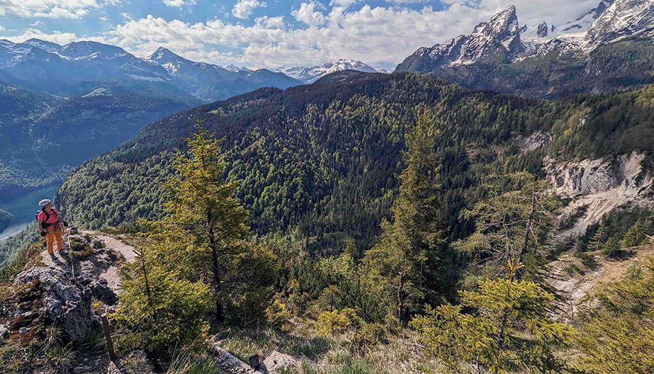 Grünstein Klettersteig vom Königssee mit dem Mescalito Mid GTX