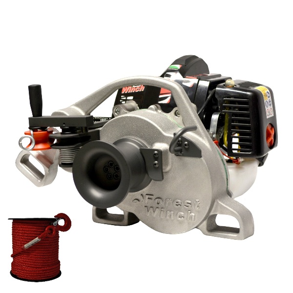 VF80 BOLT verricello completo di fune alta tenacità rossa 10 mm x 100mt ...