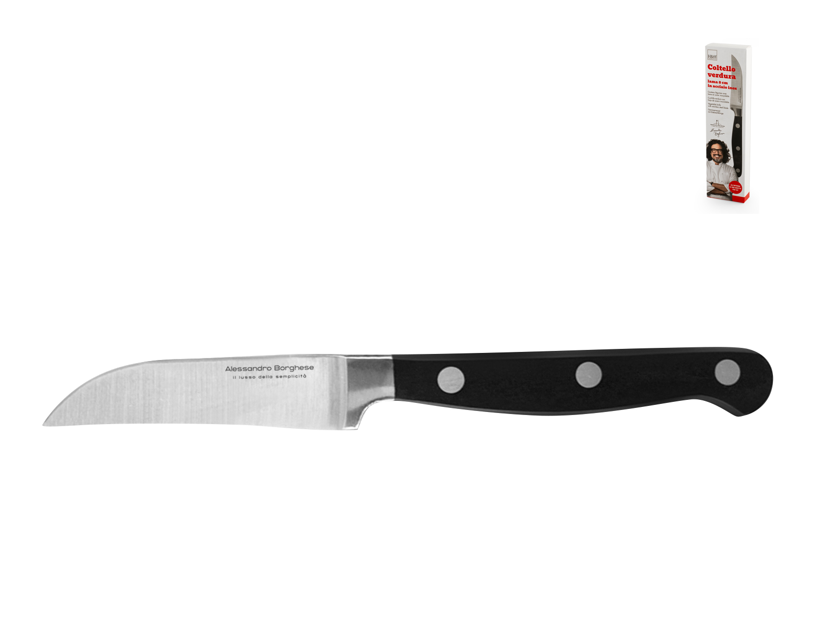 Coltello Verdura Borghese Professional 8 cm | H&H