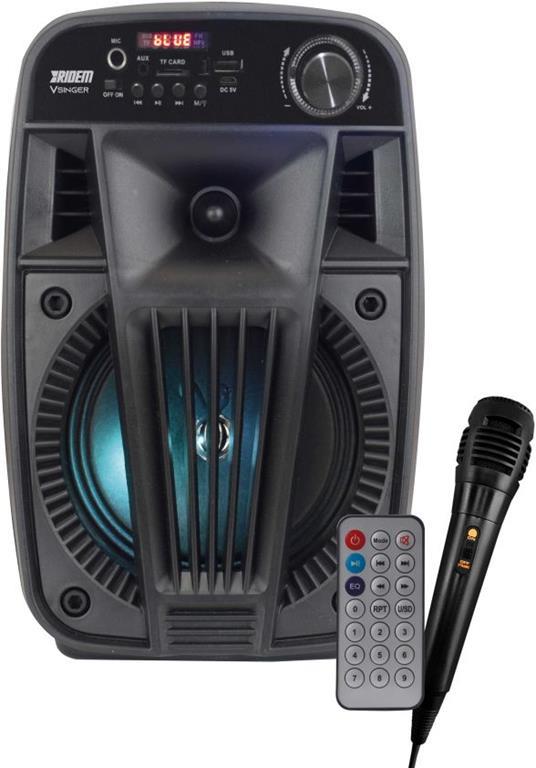Karma Italiana V Singer Sistema PA indipendente 12 W Nero | Dream World