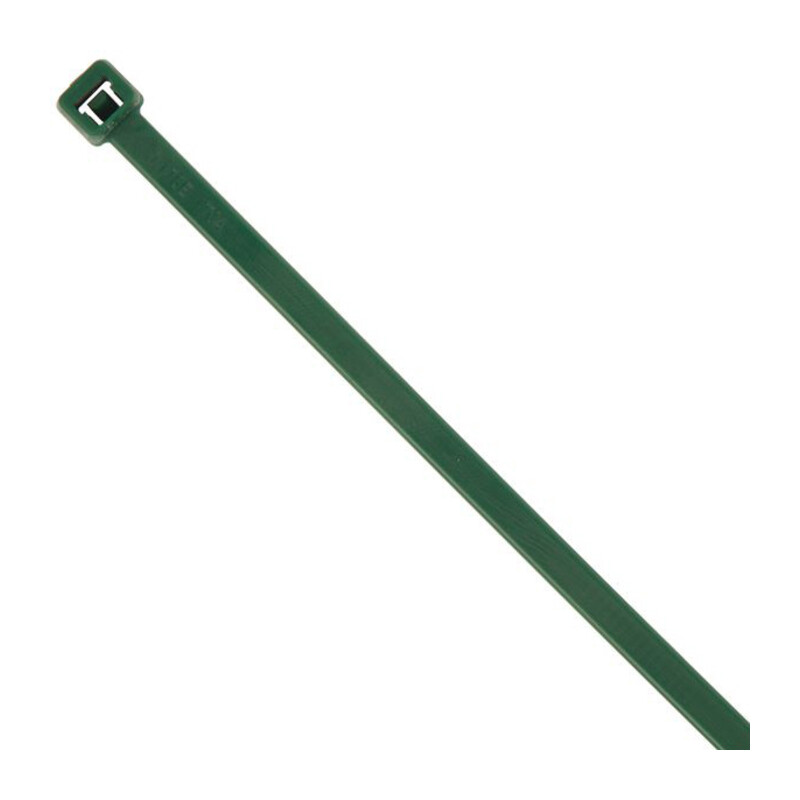 100 PZ FASCETTA PER CABLAGGIO IN NYLON- 3,6 x 203 Verde- FRIUL- pezzi 1 ...