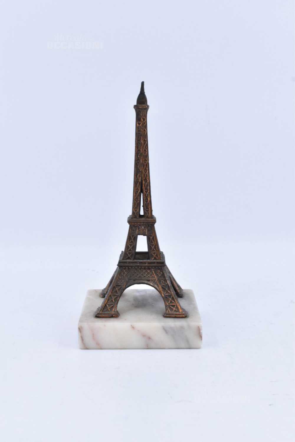 Eiffel Tower Metal Object Marble Base 18Cm | eBay UK