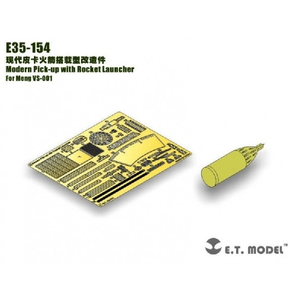 MODERN PICK-UP WITH ROCKET LAUNCHER