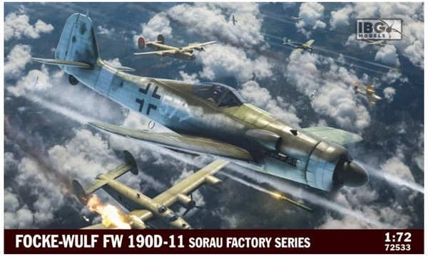 Focke-Wulf Fw 190 D-11 - 1/72 - IBG 72533