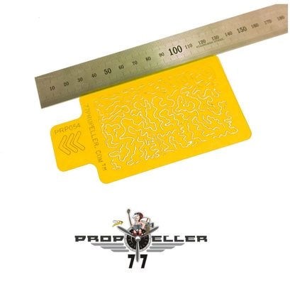 Luftwaffe WWII Shingles Camo STENCIL - 77PROPELLER PRP054