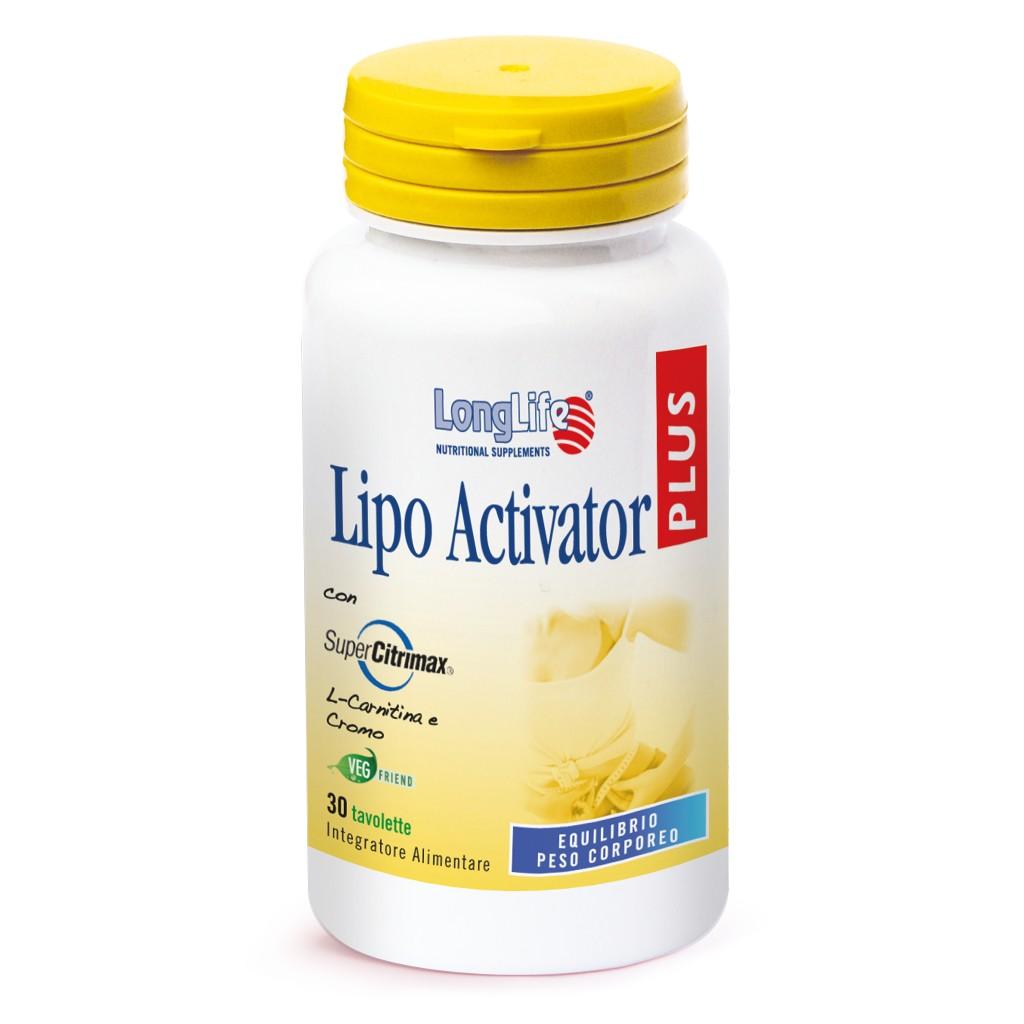 LONGLIFE LIPO ACTIVATOR PLUS - INTEGRATORE PER L'EQUILIBRIO DEL PESO