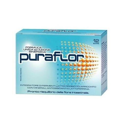 Puraflor Integratore di Fermenti Lattici 12 Bustine | Cosmofarm.it