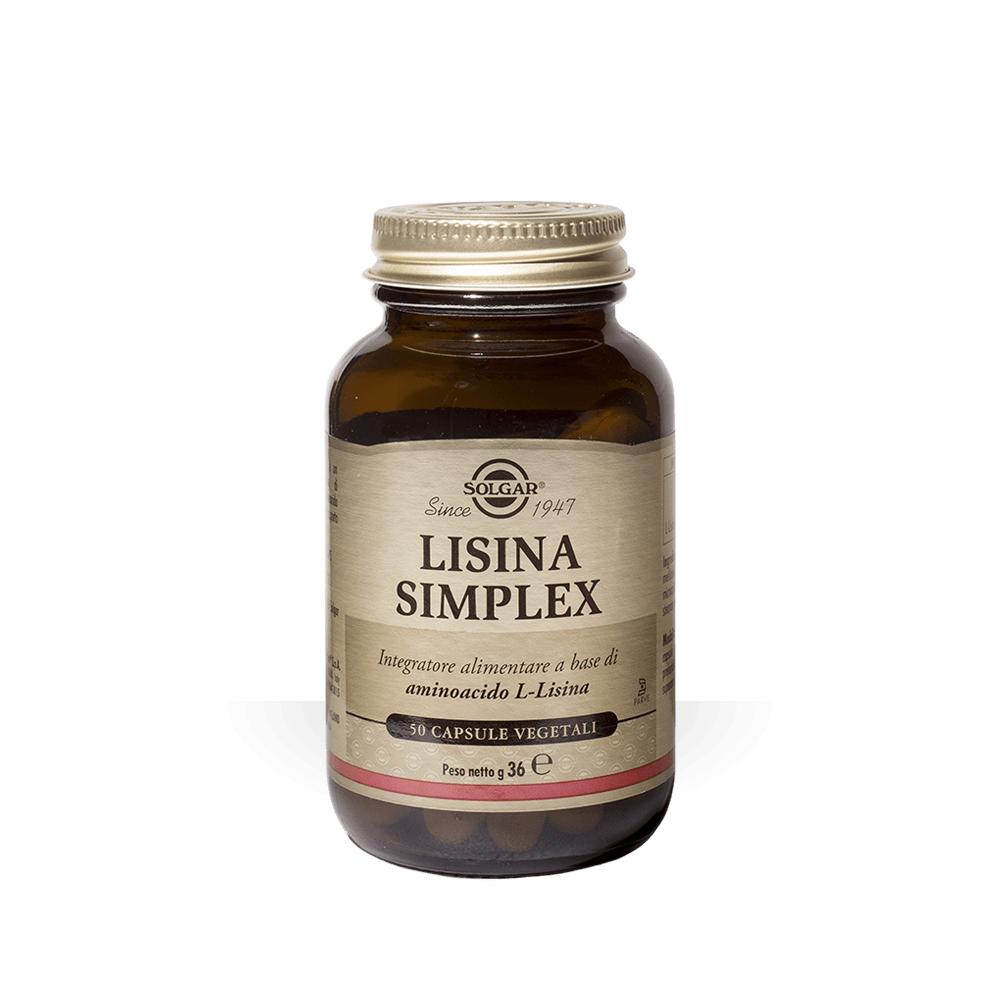 LISINA SIMPLEX - INTEGRATORE A BASE DELL' AMMINOACIDO L-LISINA ...