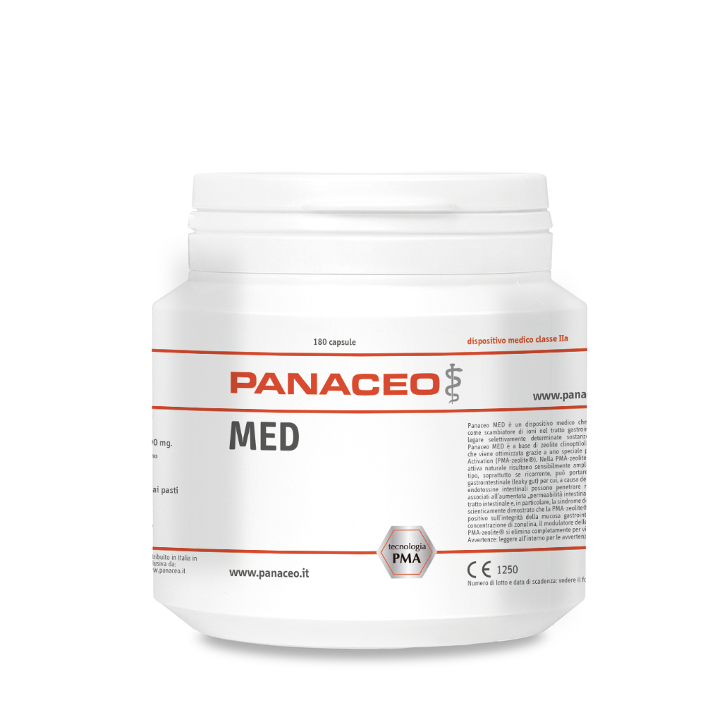 PANACEO MED CAPSULE - DISPOSITIVO MEDICO A BASE DI ZEOLITE | Cosmofarm.it