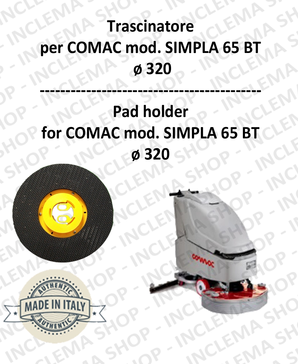 Trascinatore para fregadora COMAC mod. SIMPLA 65 BT | Inclema .es