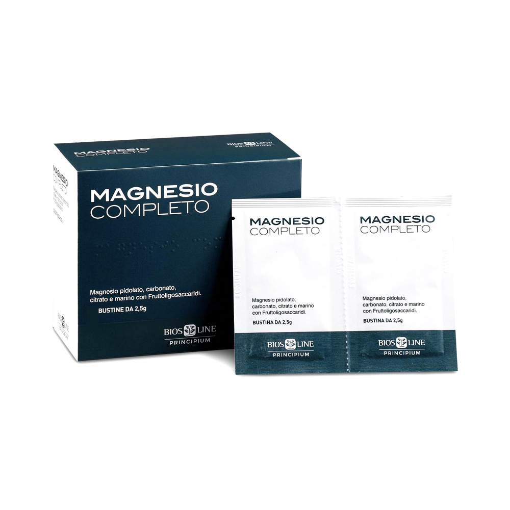 MAGNESIO COMPLETO BUSTE - 4 FONTI DI MAGNESIO AD AZIONE COMPLETA ...