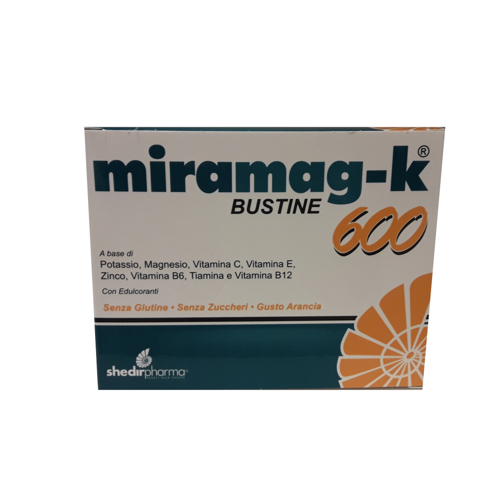 MIRAMAG-K 600 20 BUSTINE GUSTO ARANCIA SENZA ZUCCHERI | Cosmofarm.it