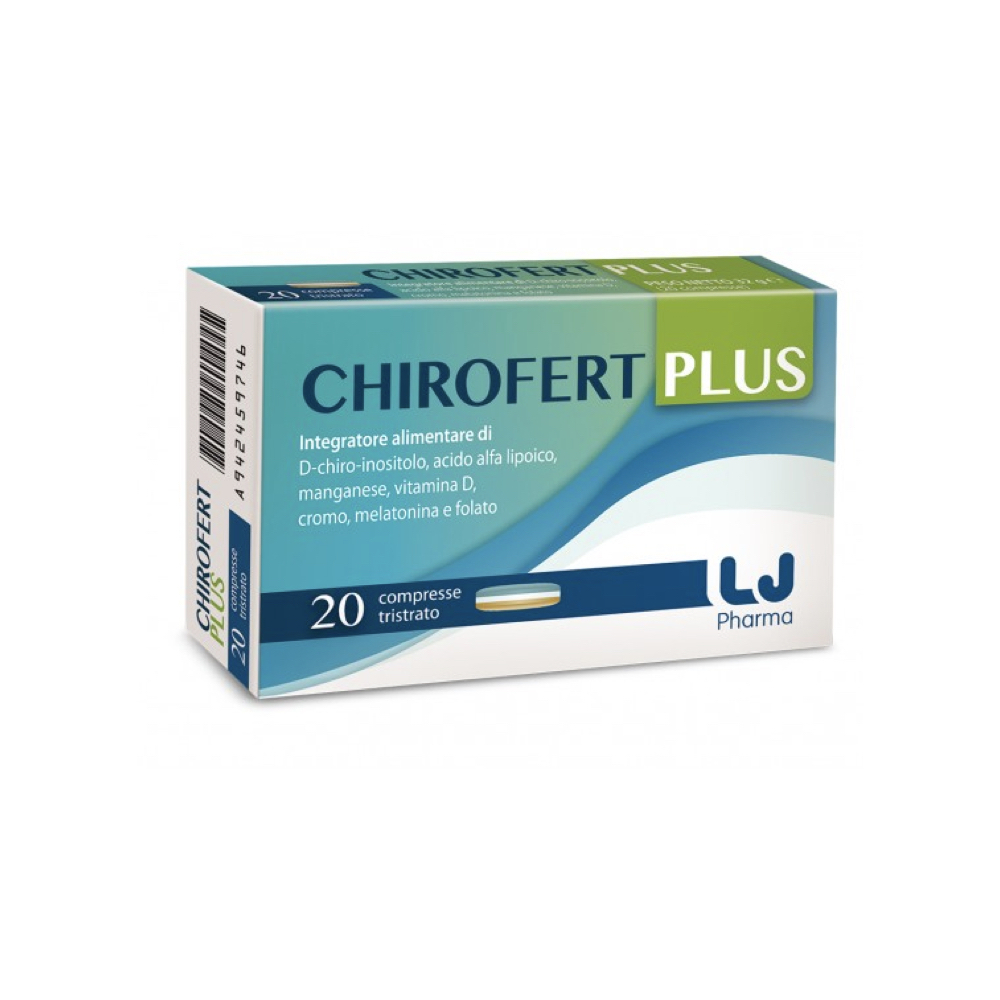 CHIROFERT PLUS - INTEGRATORE DI INOSITOLO CON VITAMINA D E MELATONINA ...