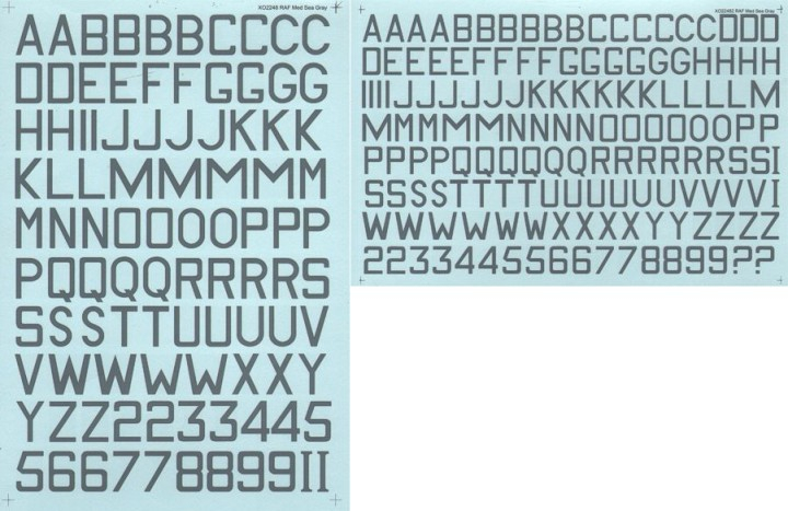 RAF SQUADRON CODES (MSG) | Misterkit