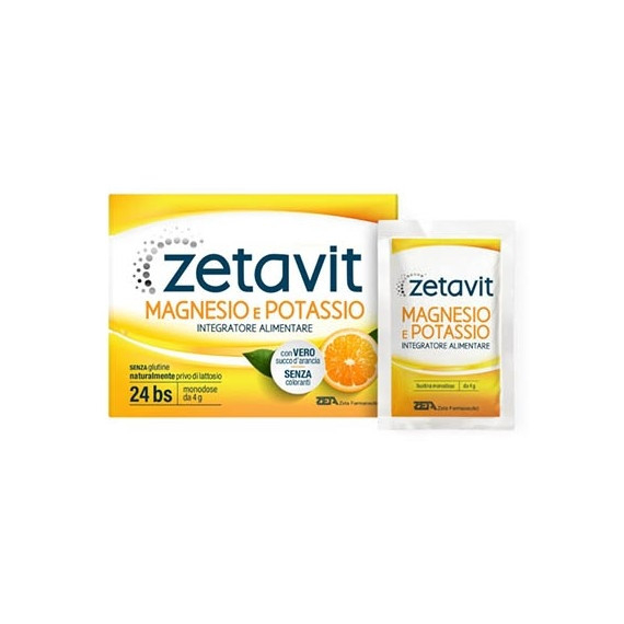 ZETAVIT A BASE DI MAGNESIO E POTASSIO - INTEGRATORE DI SALI MINERALI ...