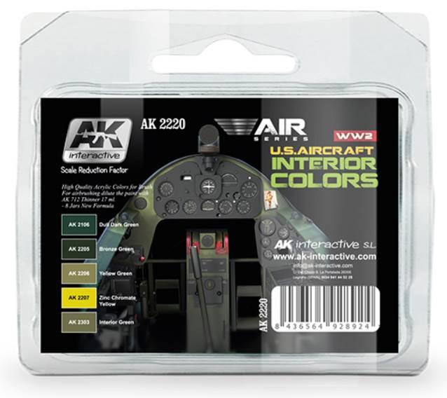 WW2 U.S. AIRCRAFT INTERIOR COLORS