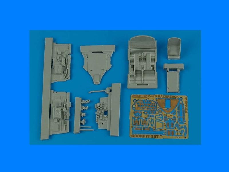 P-47D RAZORBACK COCKPIT SET (TAM)