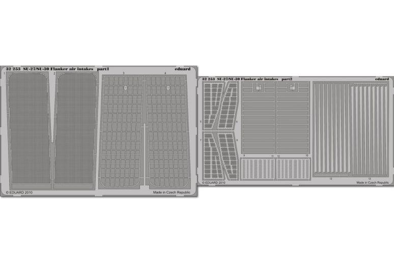 SU-27/SU-30 FLANKER AIR INTAKES (TRUMP)