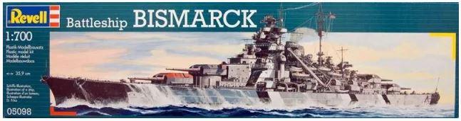 REVELL 05098 BISMARCK (NEW TOOLING)