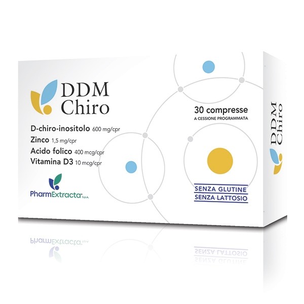 DDM CHIRO COMPRESSE - INTEGRATORE A BASE DI D-CHIRO-INOSITOLO ...