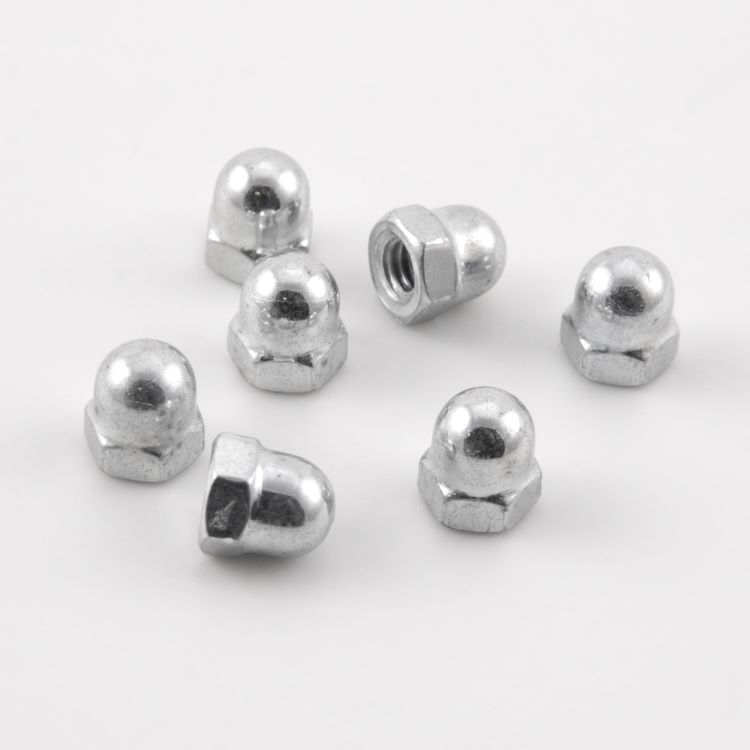 Dado cieco M4 zincato per chiave esagonale | Vetrocristallo