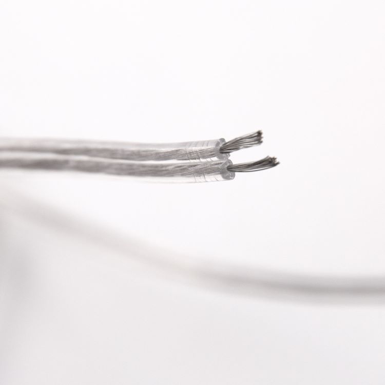 Cavo elettrico piattina PVC 2x0,50 trasparente | Vetrocristallo