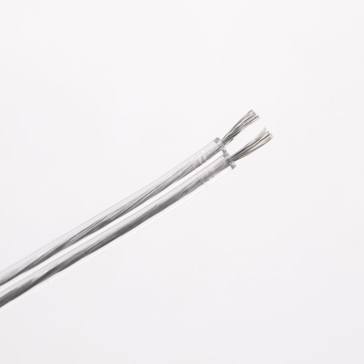 Cavo elettrico piattina PVC 2x0,50 trasparente | Vetrocristallo