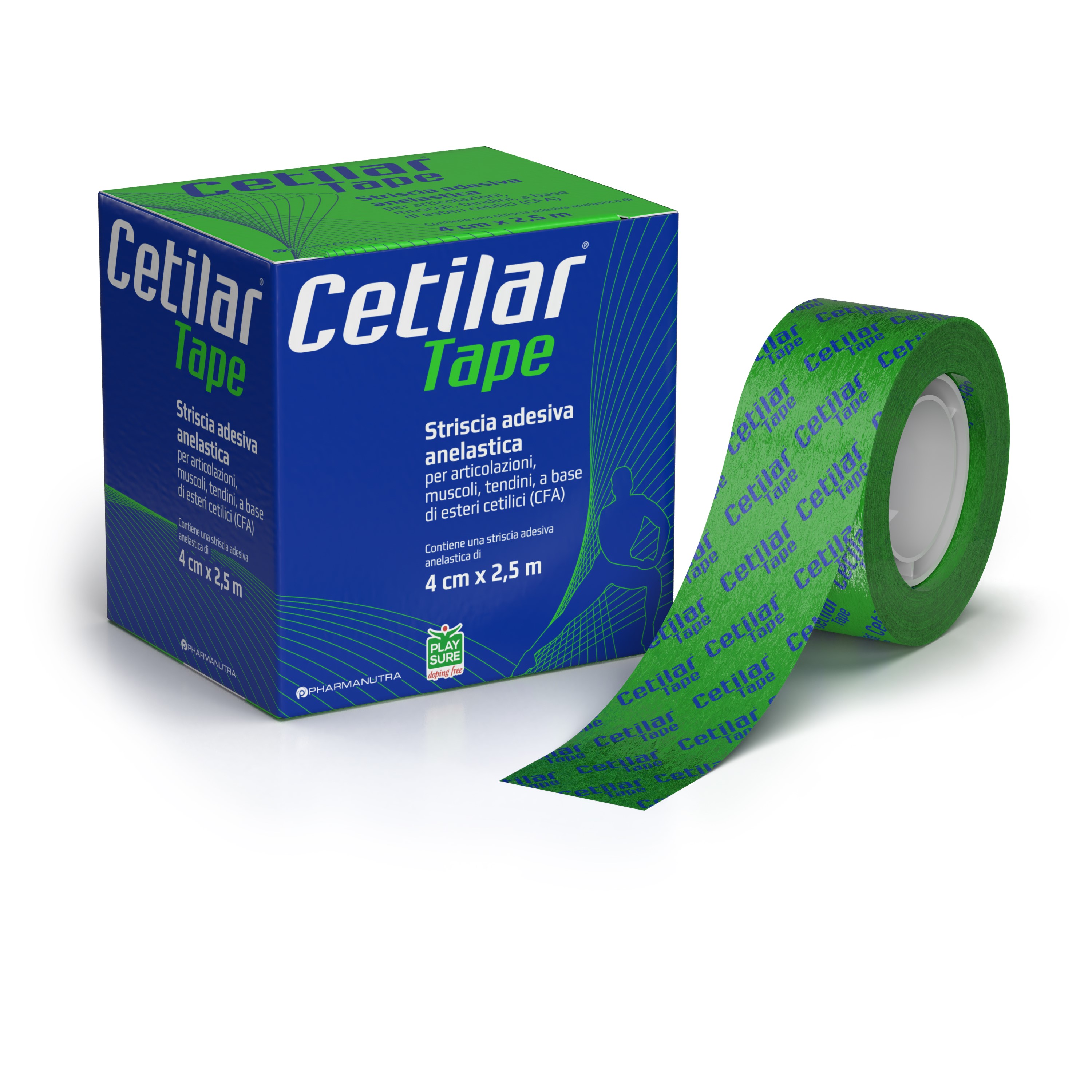 CETILAR TAPE - STRISCIA ADESIVA PER ARTICOLAZIONI, MUSCOLI E TENDINI ...