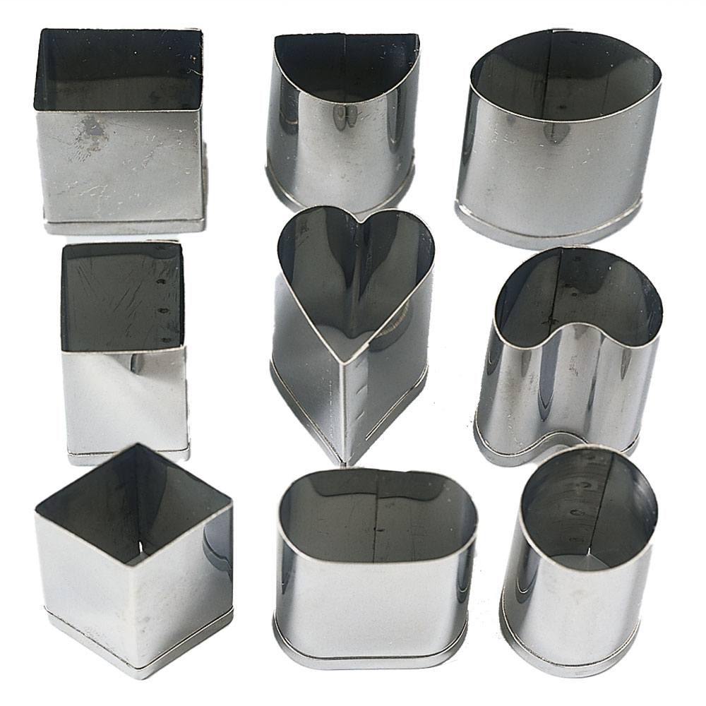 Set of pastry cutters for pralines - Hammered | Martellato