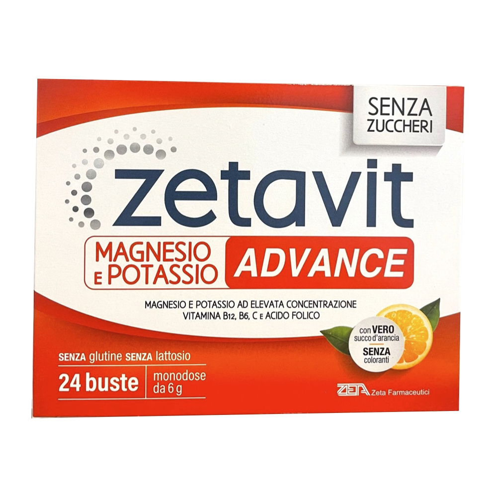 ZETAVIT ADVANCE - MAGNESIO E POTASSIO, VITAMINA C SENZA ZUCCHERO ...