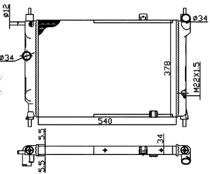 radiatore opel astra f, | BRAA RICAMBI AUTO ASSISTENZA