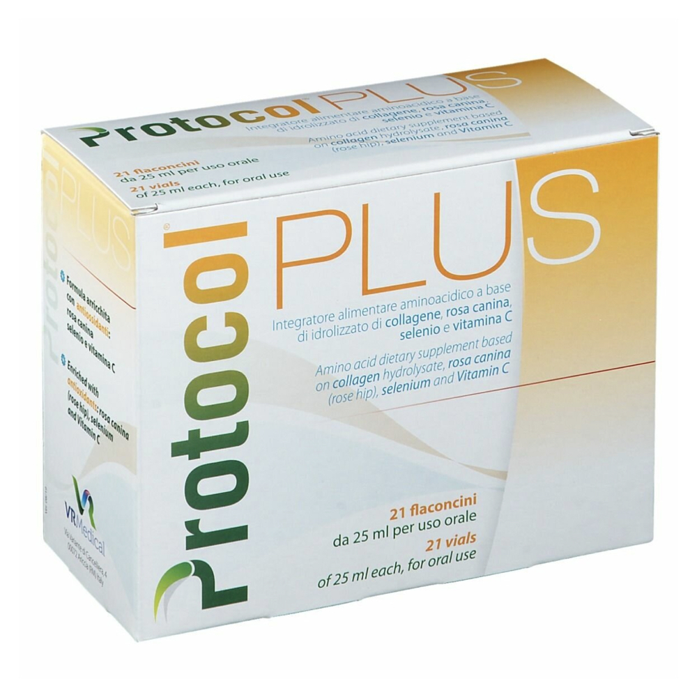 PROTOCOL PLUS - INTEGRATORE A BASE DI COLLAGENE, SELENIO E VIT C ...