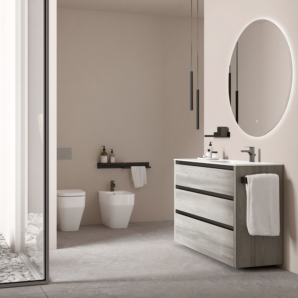 Mobile bagno con lavabo integrato Riva 04 Gruppo Geromin | Gaia Interni ...