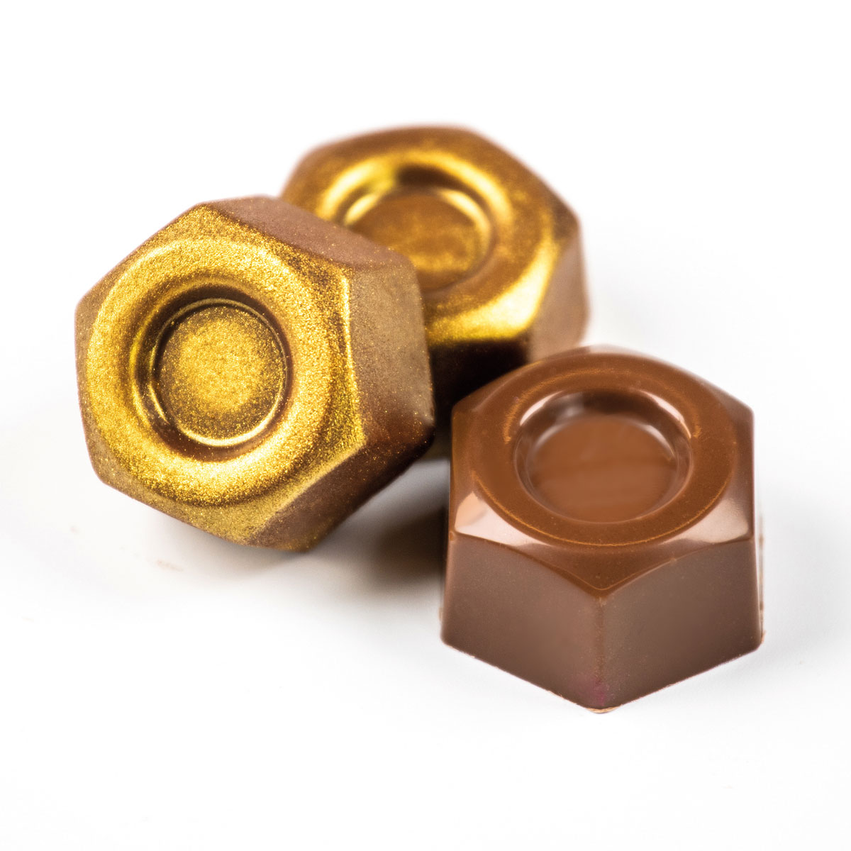 Polycarbonate Mould Chocolate Bolts | Hammered | Martellato