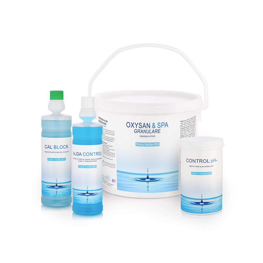 Kit Manutenzione OxySan & SPA granulare Wilmir | GaiaInterni